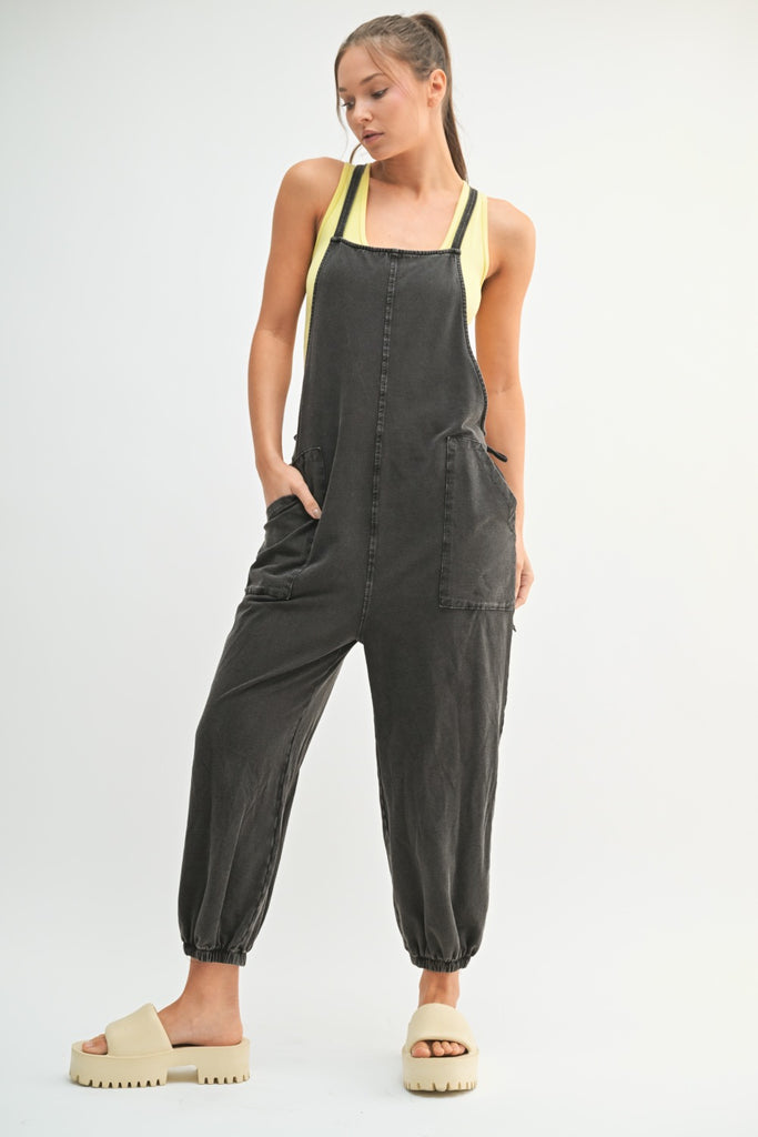Mono B Cinch & Slouch Cotton Overalls KP5055 – Hot Knots